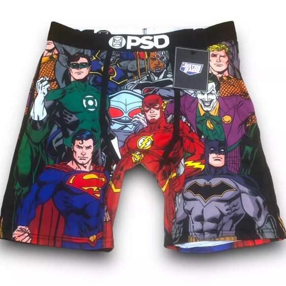 PSD | Underwear & Socks | Psd Dc Comics Justice League Boys Squad Mens ...